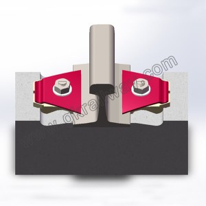 Nabla rail fastening system, Rail fasteners- GK Railway