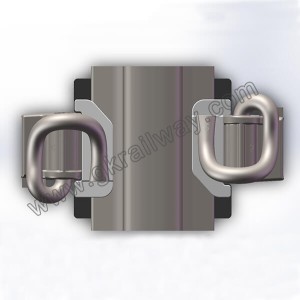 E clip fastening system, Rail fasteners, railway parts- GK Railway